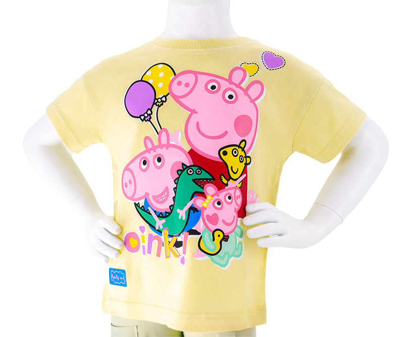 Exclusive Peppa Yellow Oink T-Shirt – Peppa Pig World