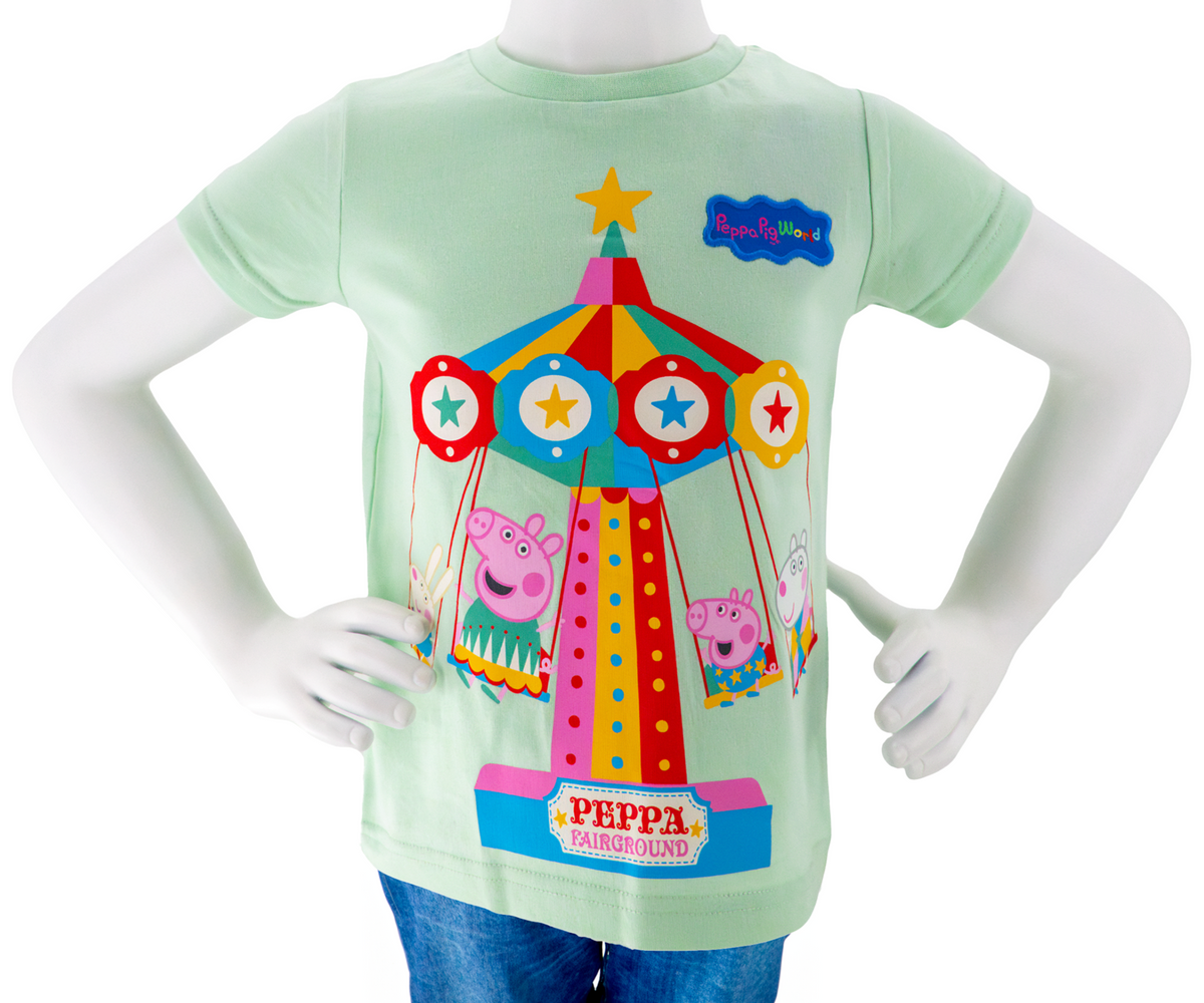 Exclusive Peppa Pig World Fairground T-Shirt