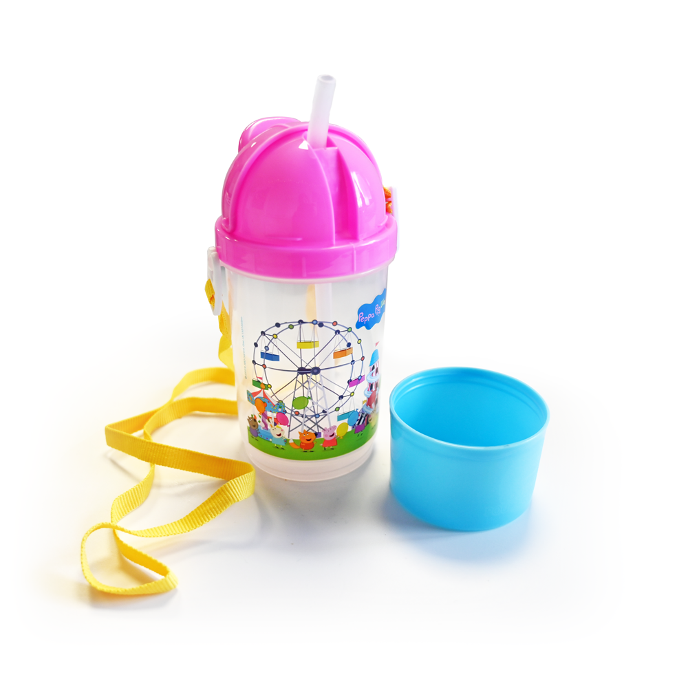 Exclusive Peppa Sip and Snack Bottle – Peppa Pig World