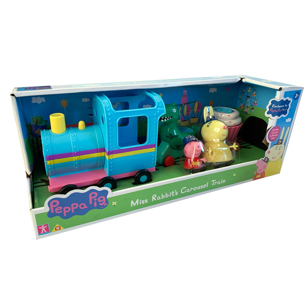 Exclusive Miss Rabbit's Carousel Train – Peppa Pig World