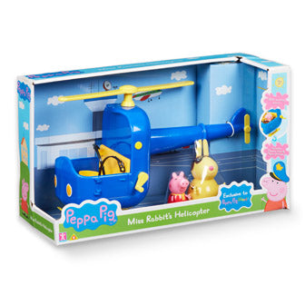 Exclusive Miss Rabbit's Helicopter Playset – Peppa Pig World